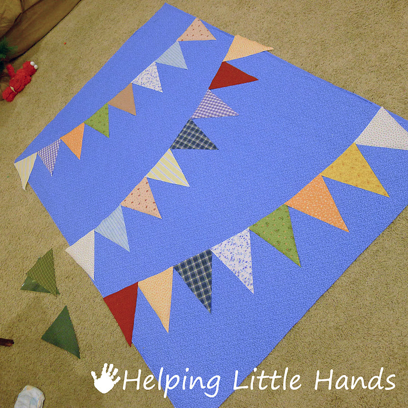 Pieces by Polly: Bird and Bunting Quilt - With Pattern & Tips