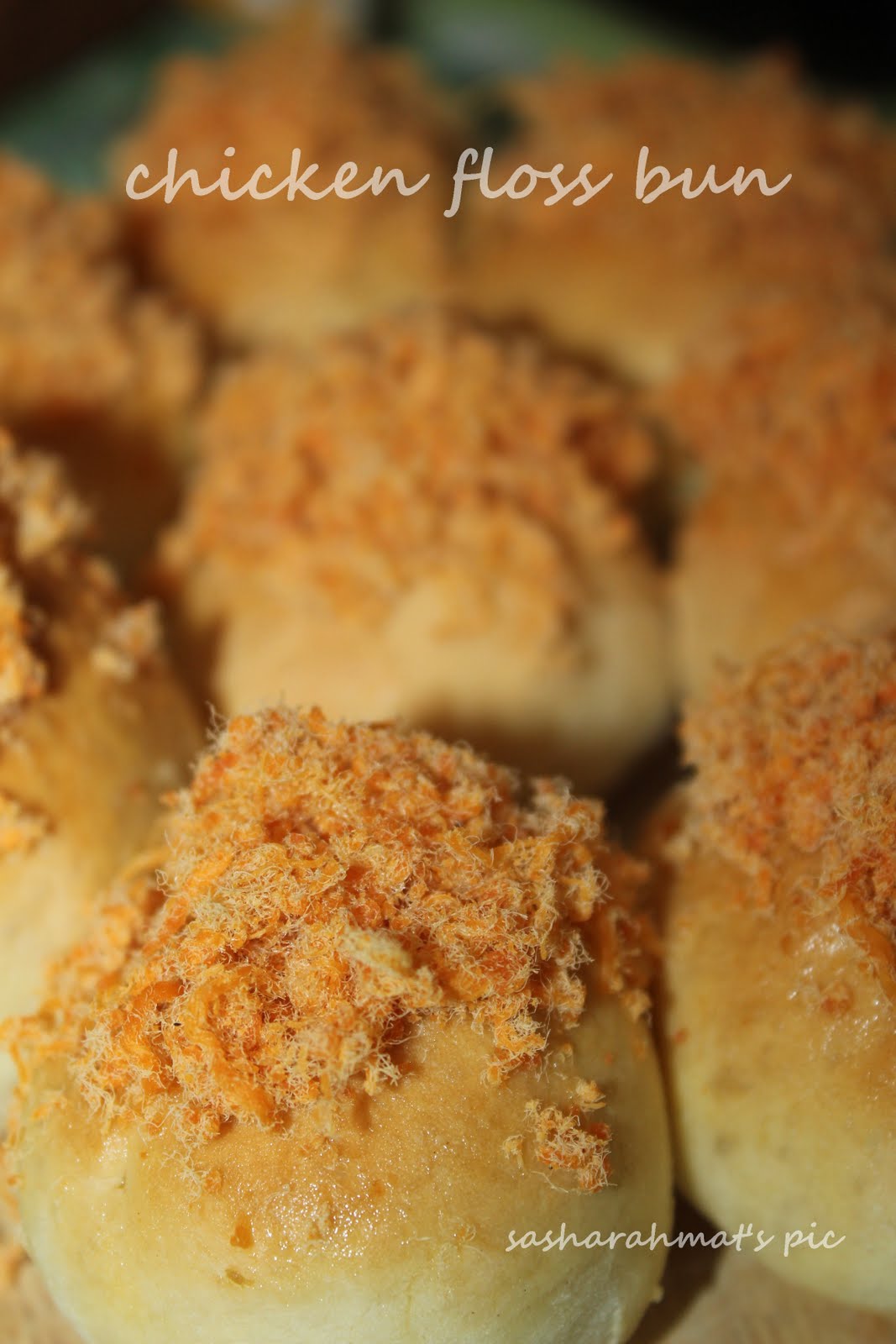 love to cook , love to eat: chicken floss bun