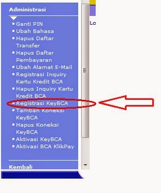 YANDANAUFAL: CARA TERHUBUNG DENGAN KeyBCA