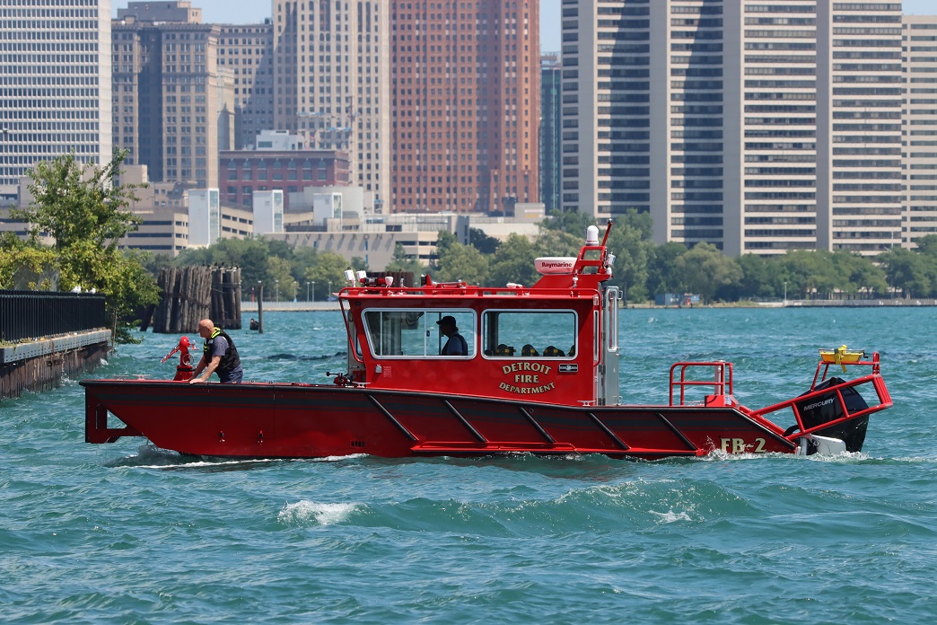 Michigan Exposures: And the Detroit Fire Boat 2