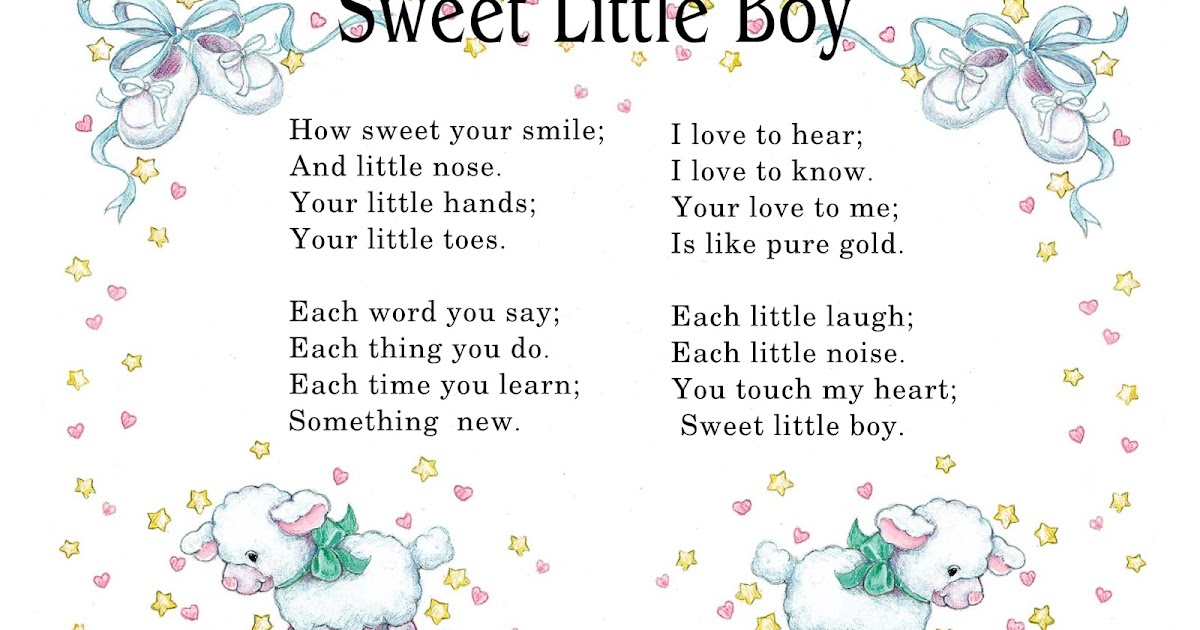 Treasure Box Poetry And Praise: Sweet Little Boy Treasure Box Poetry And Praise: Sweet Little Boy