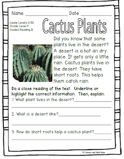 Simply Centers: Nonfiction Plants Passages Bundle (70 Passages ...