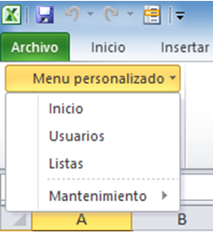 Expertos en Excel - Personal Consulting S.A.: Como crear un menú ...