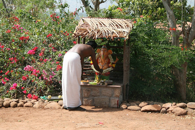 Shrine - the sacred centre of the mandir