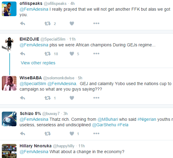 Nigerians come for Femi Adesina after he lists championships won under ...