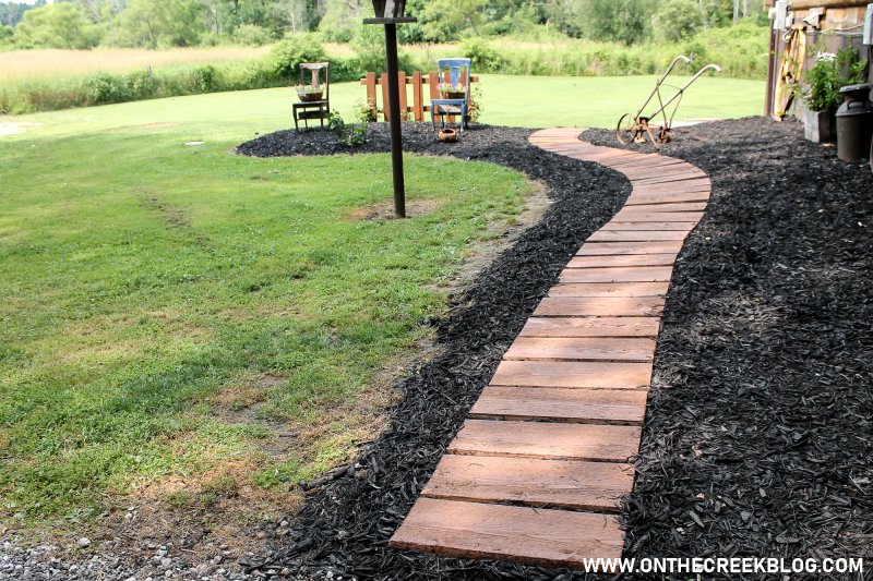 Rustic Wood Path