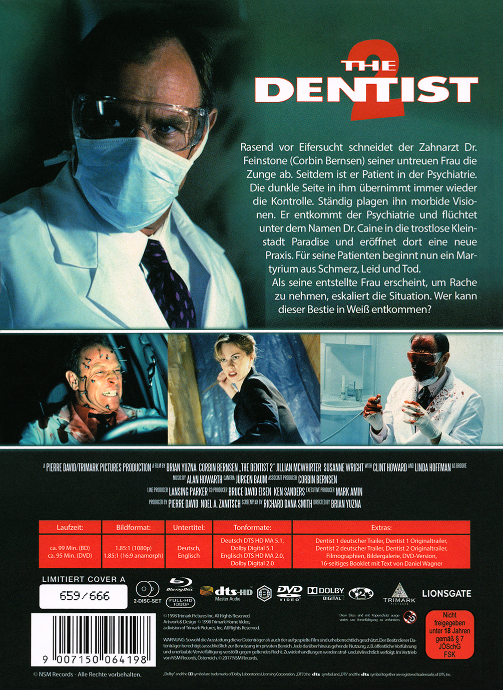 CineXtreme: Reviews und Kritiken: The Dentist 2 (1998)