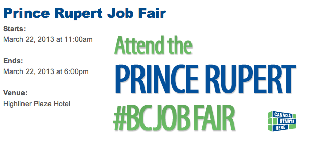 North Coast Review: For the BC Job Fair caravan, the road does go west ...
