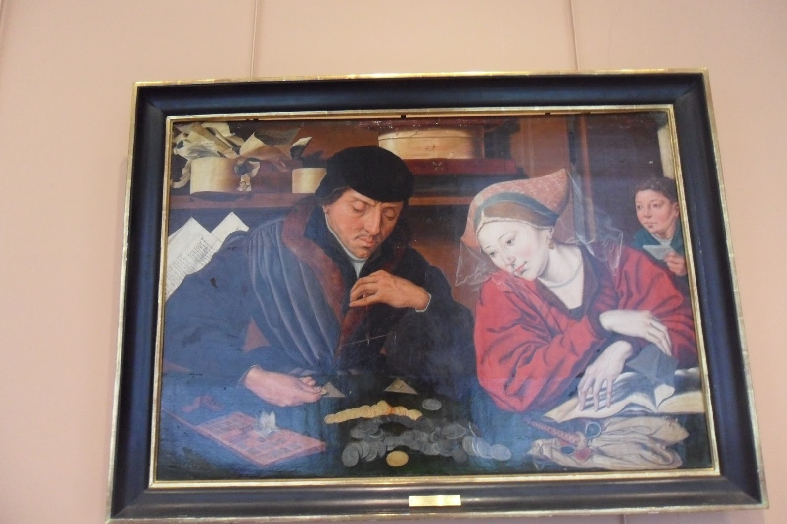 My French Easel: The Moneylender and his Wife