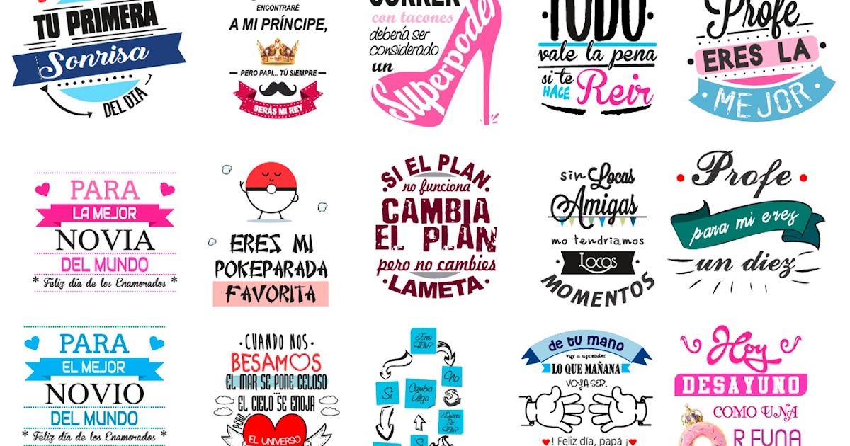 IMÁGENES CON FRASES | VECTOR PDF