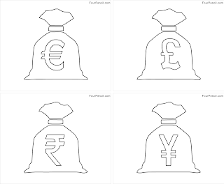 Four Coloring: Free printable Sack coloring pages for kids