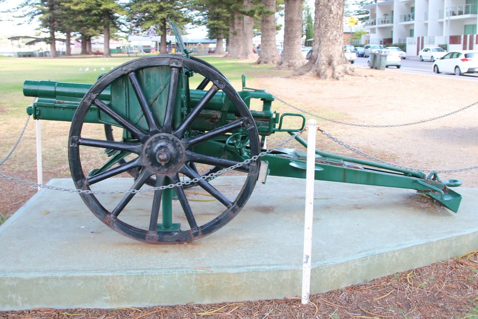 Mats Military Finds: German 77mm light field gun Victor Harbour South ...