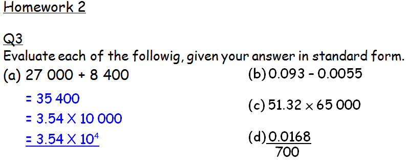 aay TUITION : F3 math Chapter 2 standard form - homework 2 - Q3