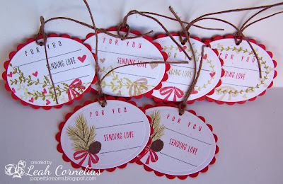 Paper Blossoms: Christmas Tags - Mood Board #24