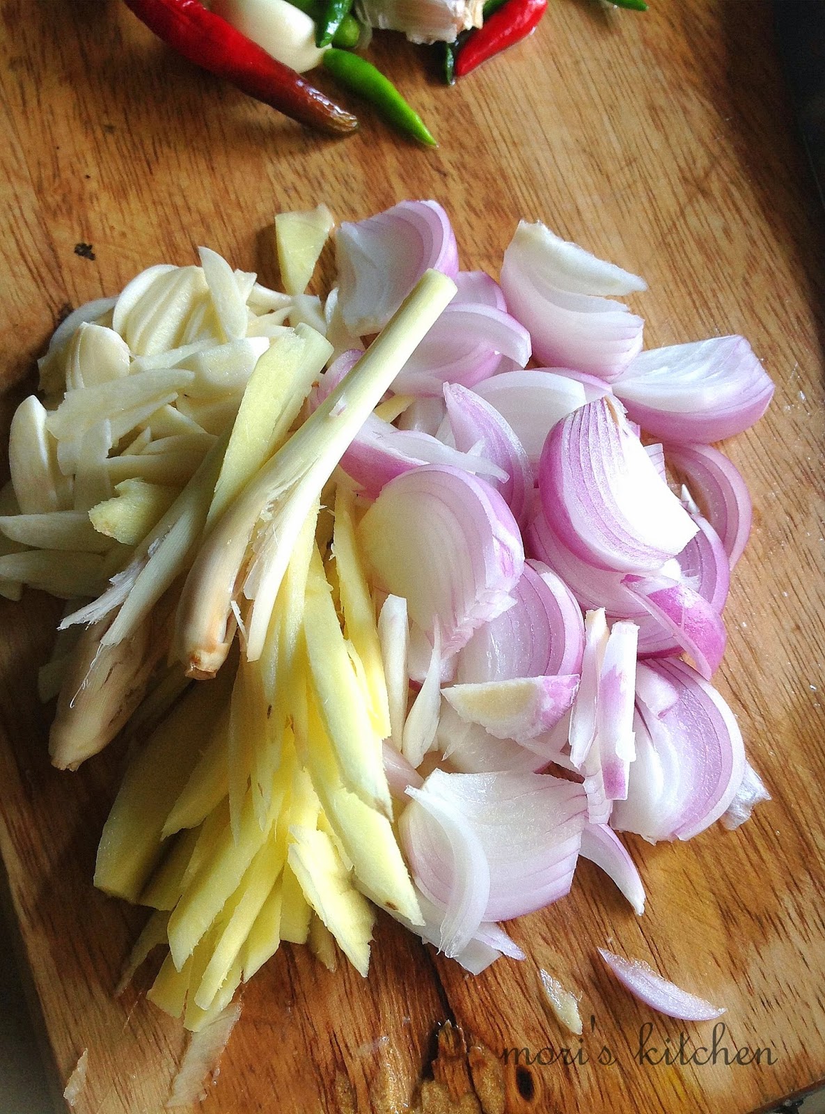 Mori's Kitchen: Daging Goreng Halia