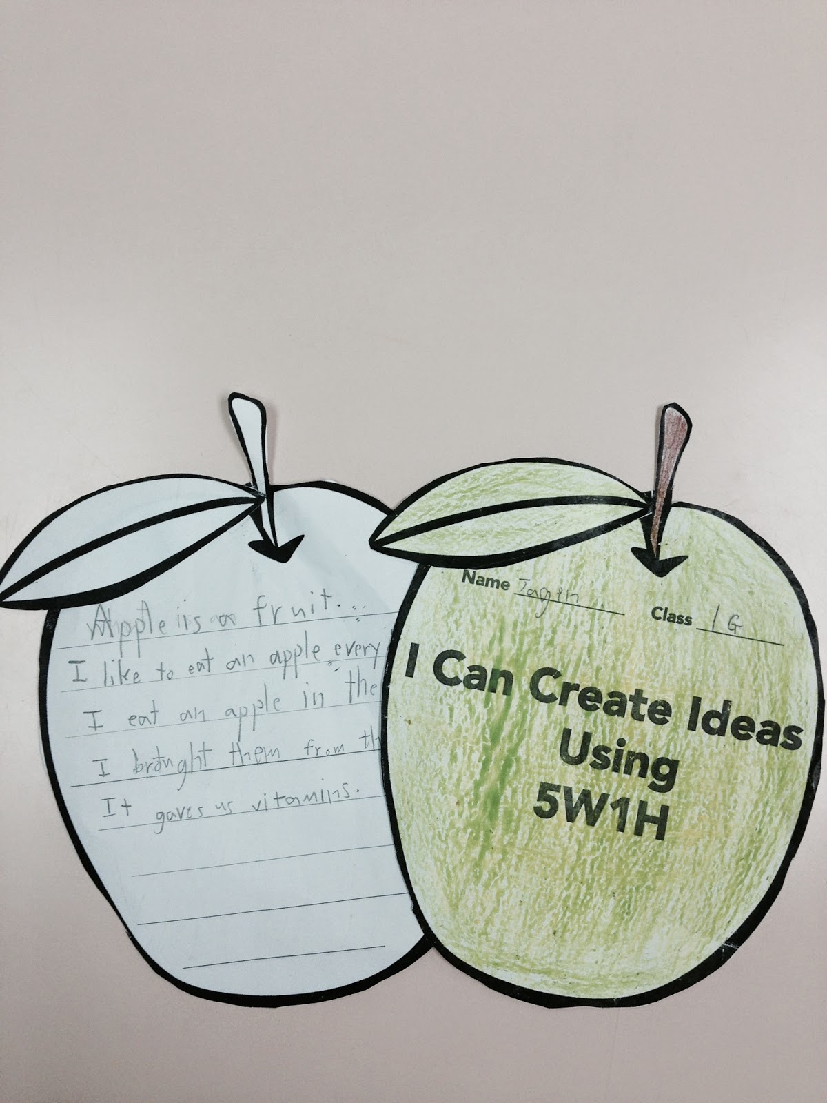 Brain Domain: Writing is FUN to Teach with Apple Flip Books