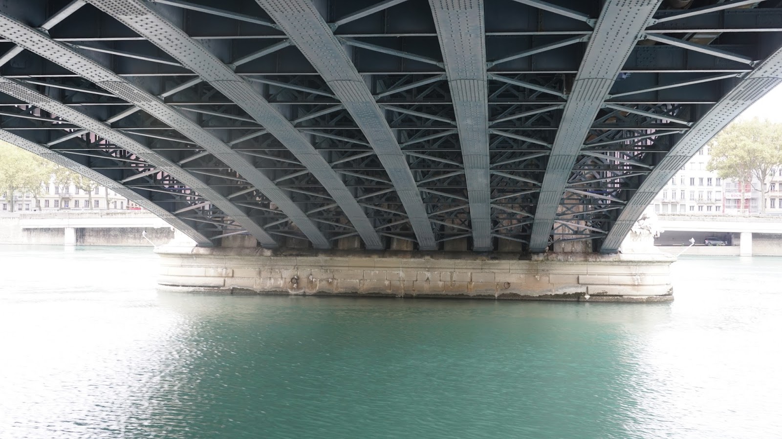 Bridge of the Week: Bridges of Lyon, France: Pont Lafayette across the ...