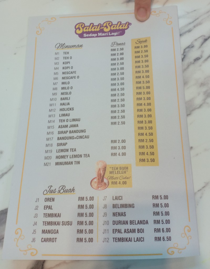 Dinner di Restoran Salai Salai Seksyen 7 Shah Alam Selangor