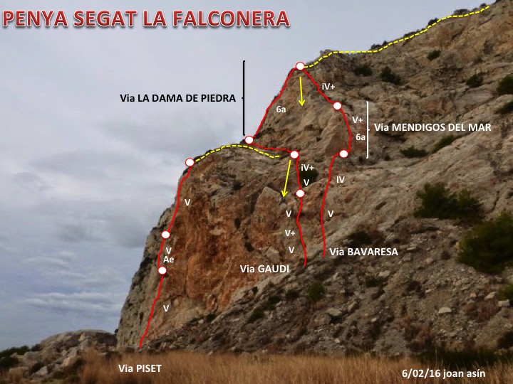 joan asín: PENYA SEGAT FALCONERA GARRAF