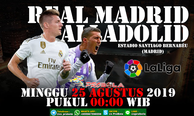Prediksi Real Madrid vs Valladolid 25 Agustus 2019 - prediksi dan berita bola