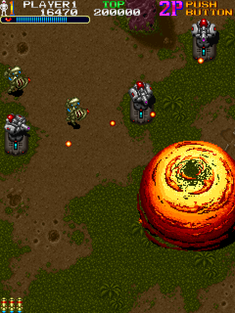 VGJUNK: OUT ZONE (ARCADE)