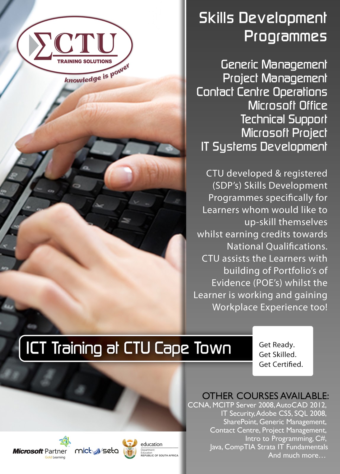 ICT Training at CTU Cape Town | CTU Training Solutions Chatz