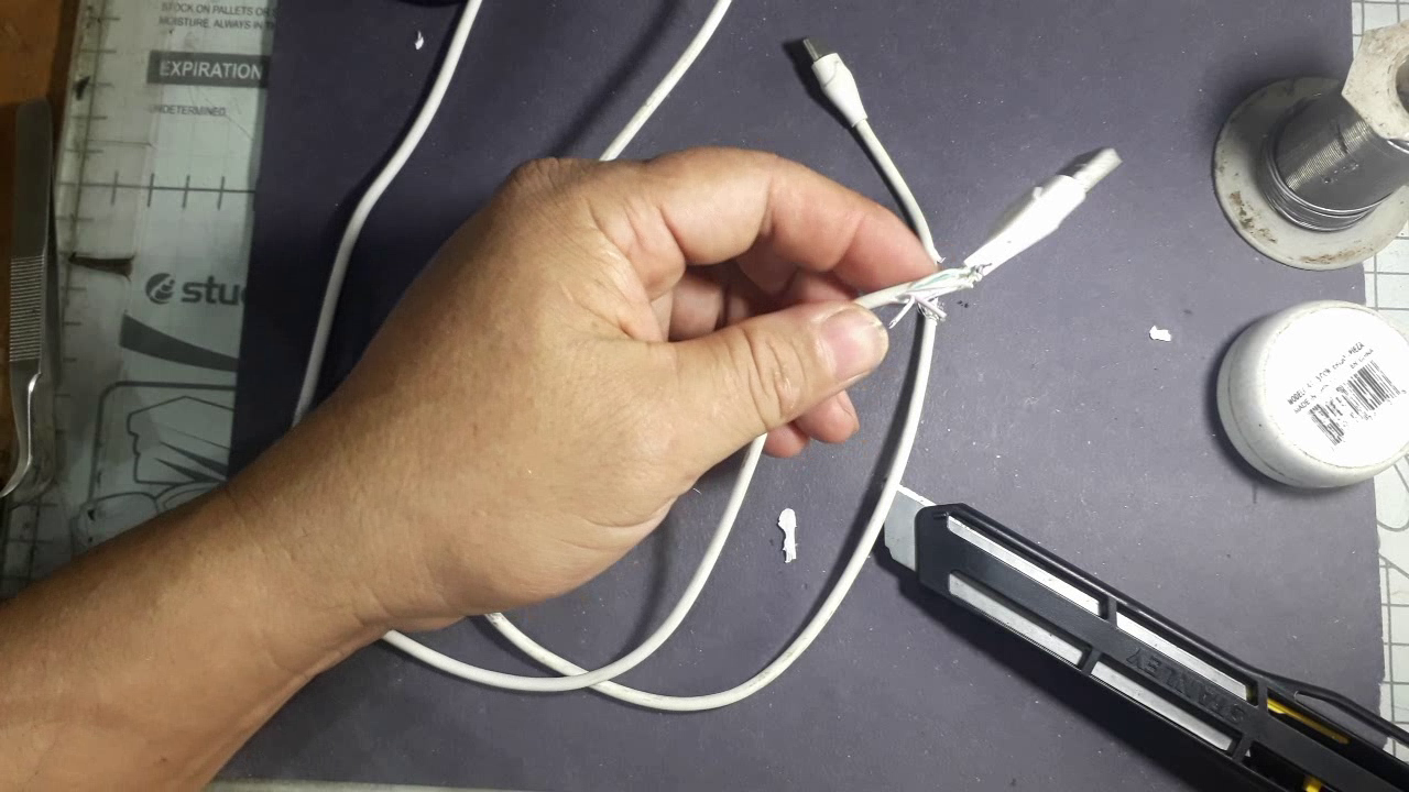 REPARAR CABLE USB TIPO C bien explicado paso a paso - JUANKYTUTORIALES ...