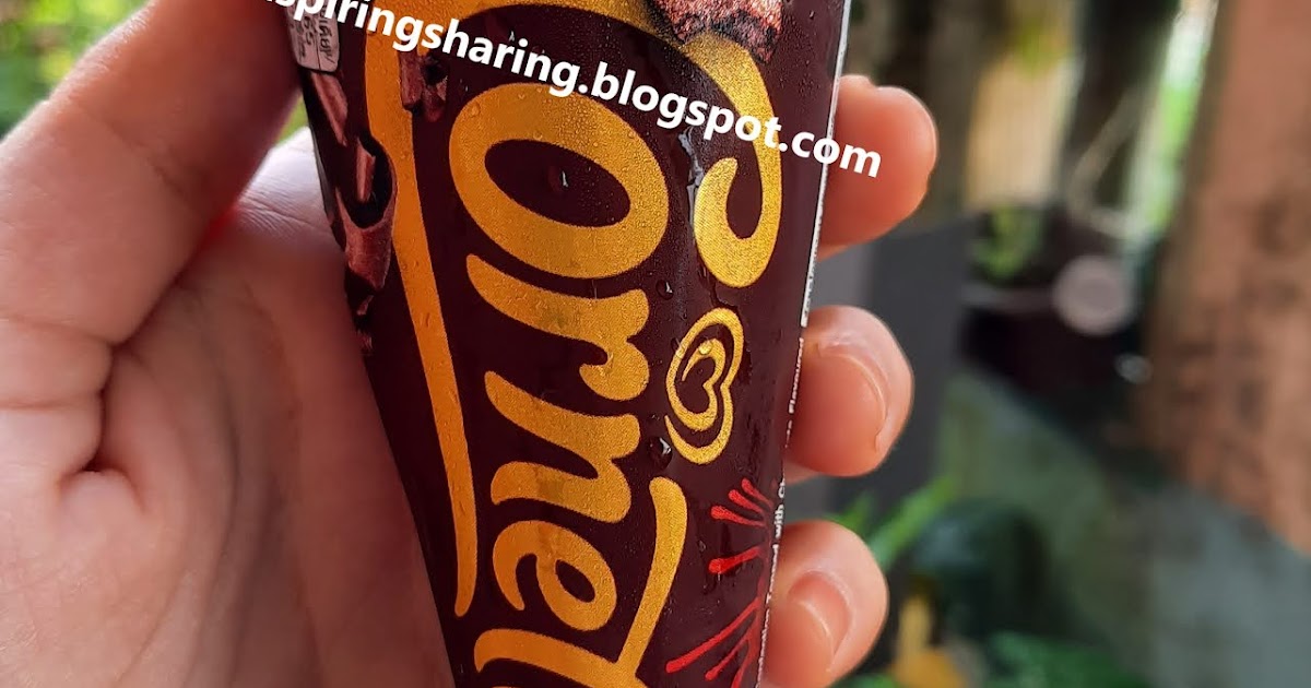 Trying Cornetto Dark Chocolate Brownie Ice Cream