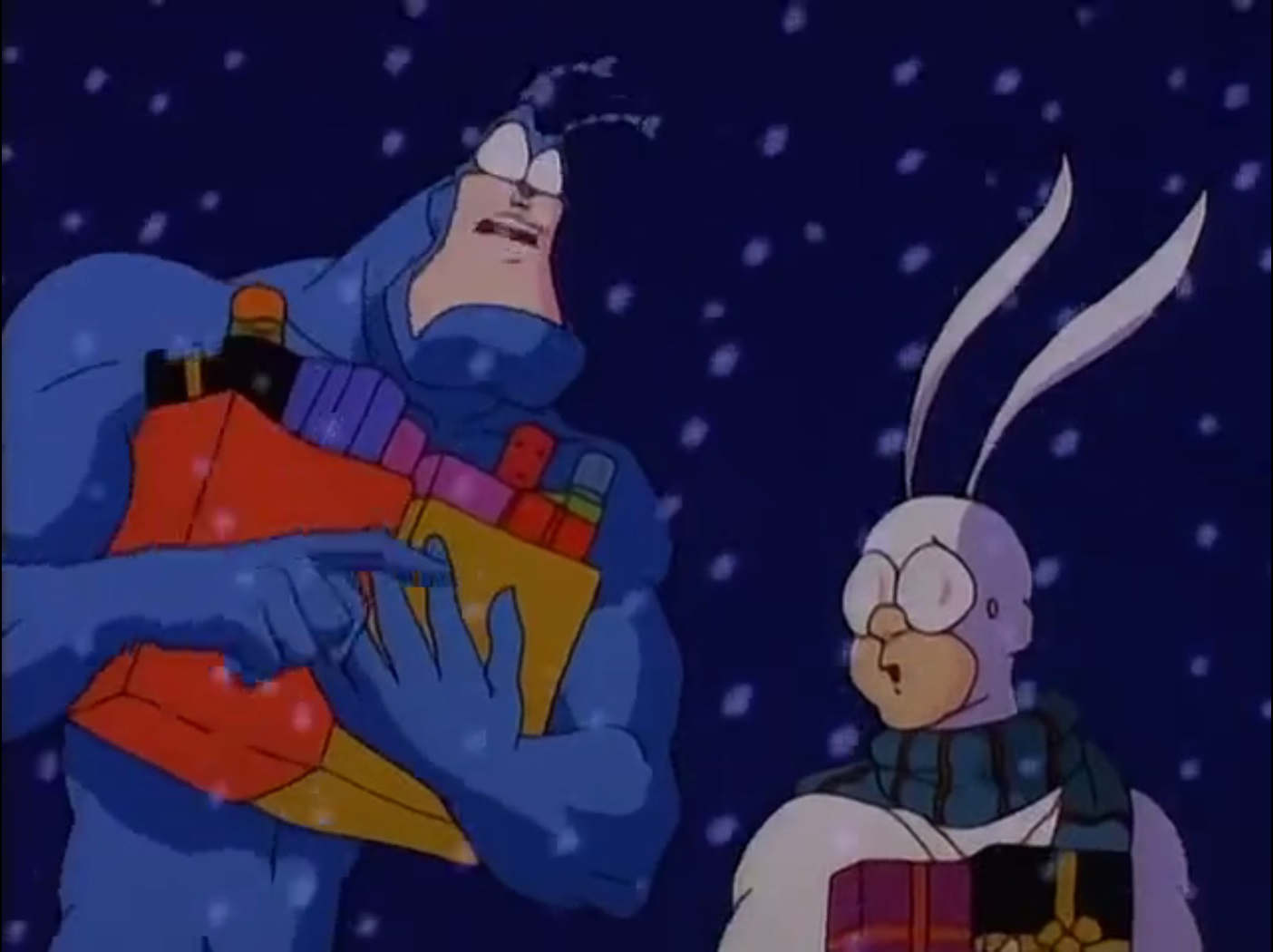 Holiday Film Reviews: The Tick: "The Tick Loves Santa!"