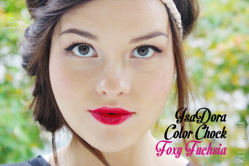 Katjamaria: IsaDora Color Chock glossy lip stain - 5 sävyä