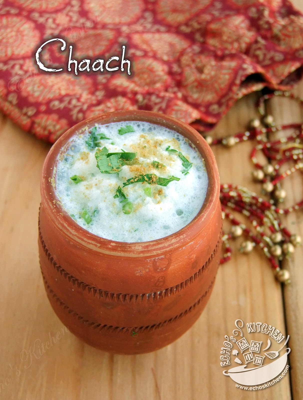A taste of memories -- Echo's Kitchen: Chaach（Chaas）咸味酸奶饮料