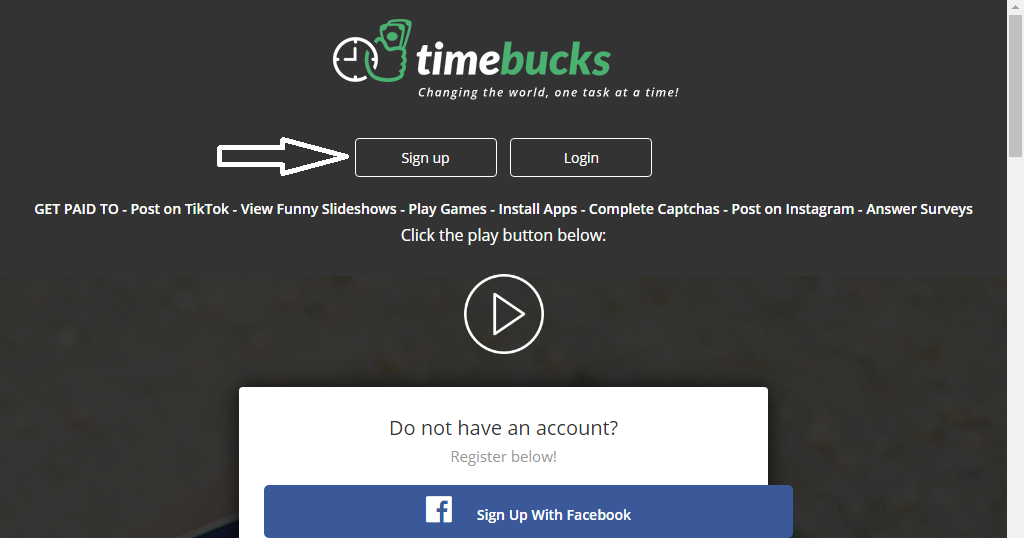 شرح موقع Timebucks للربح من الإنترنت