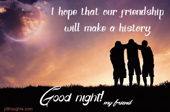 Heart touching good night messages and quotes for friends