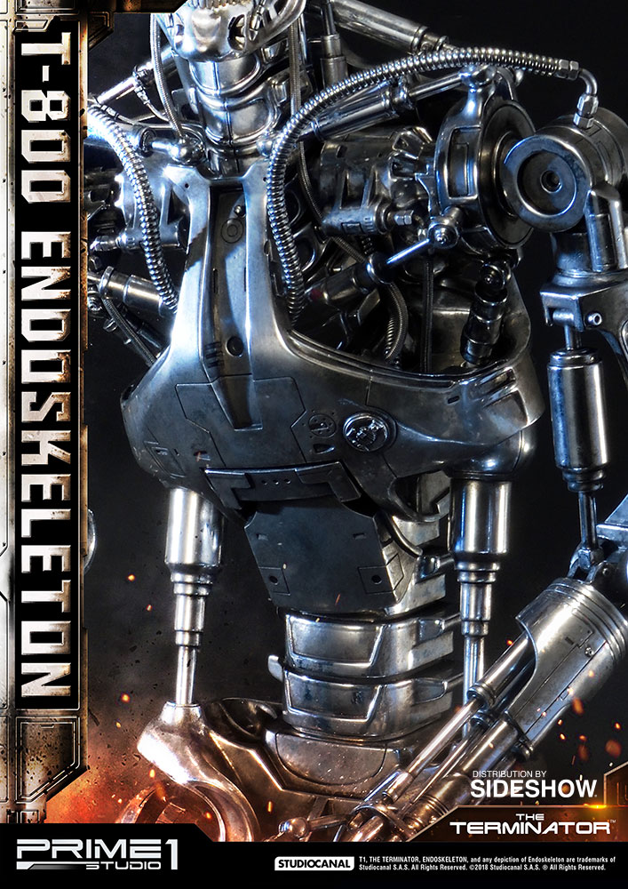 toyhaven: Prime 1 Studio 1:2 scale T-800 Endoskeleton (The Terminator ...