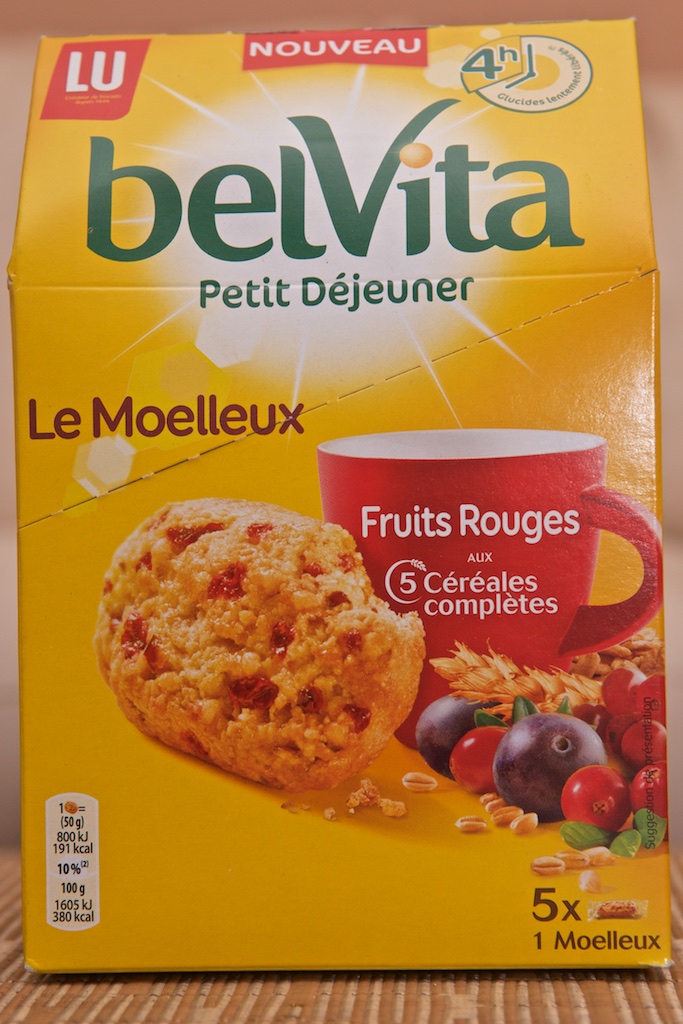 BelVita Le Moelleux Fruits Rouges aux 5 Céréales Complètes (250g) par LU