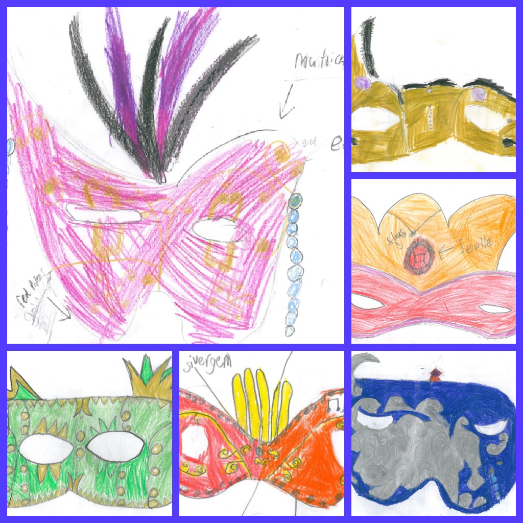 The Whiteboard Witch: Making Venetian Masks...Session Four & Five
