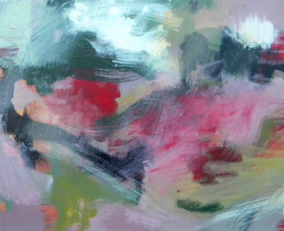 Finding Fine Art: Pretty Pink Paintings for Spring curated by Julie ...
