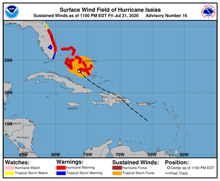 Ralph's Tropical Weather-RTW: ...ISAIAS BATTERING THE BAHAMAS WITH ...