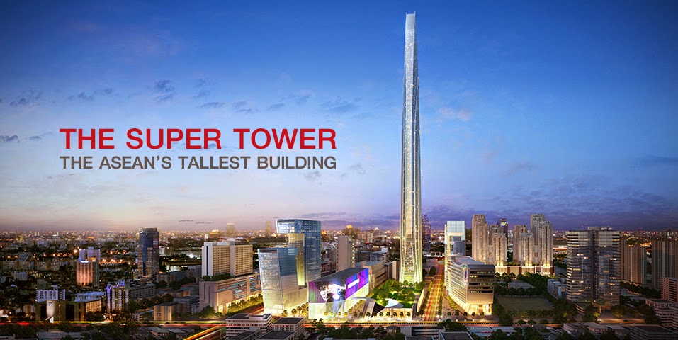 Rama IX Super Tower in Bangkok, Thailand