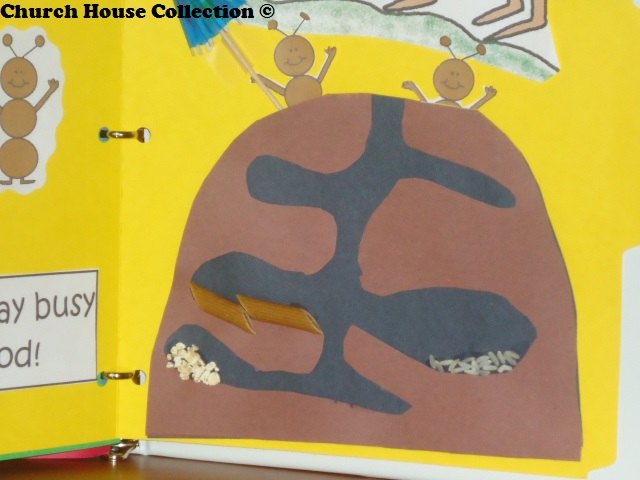 Church House Collection Blog: "Let's Be Like An Ant" Folder Lapbook ...