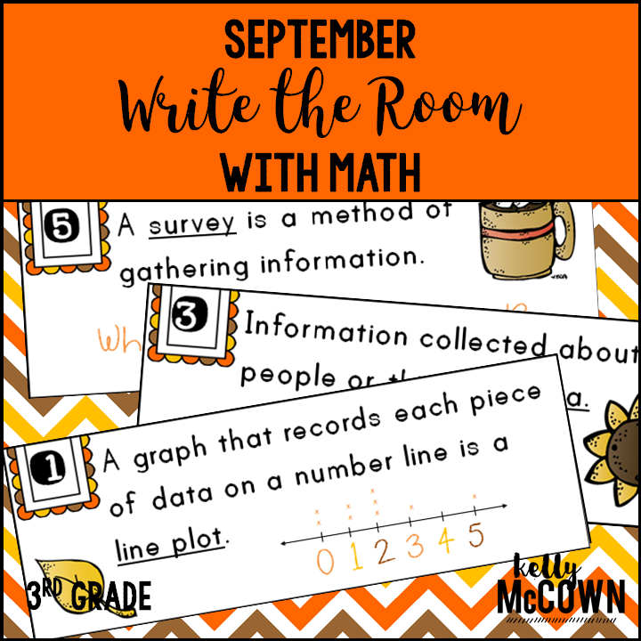 Kelly McCown: September WRITE THE ROOM with Math