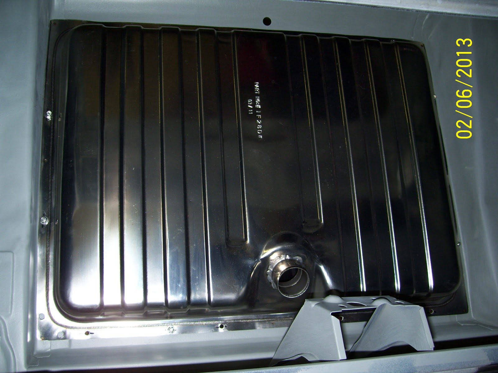 Night Mission Boss 302 Blog: Fitting a Stainless Fuel Tank & Interior ...