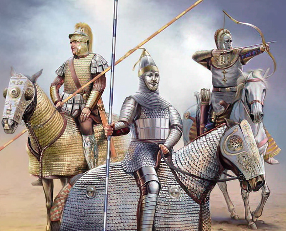 Roman Times: Byzantine warriors of the 4th - 5th centuries BCE