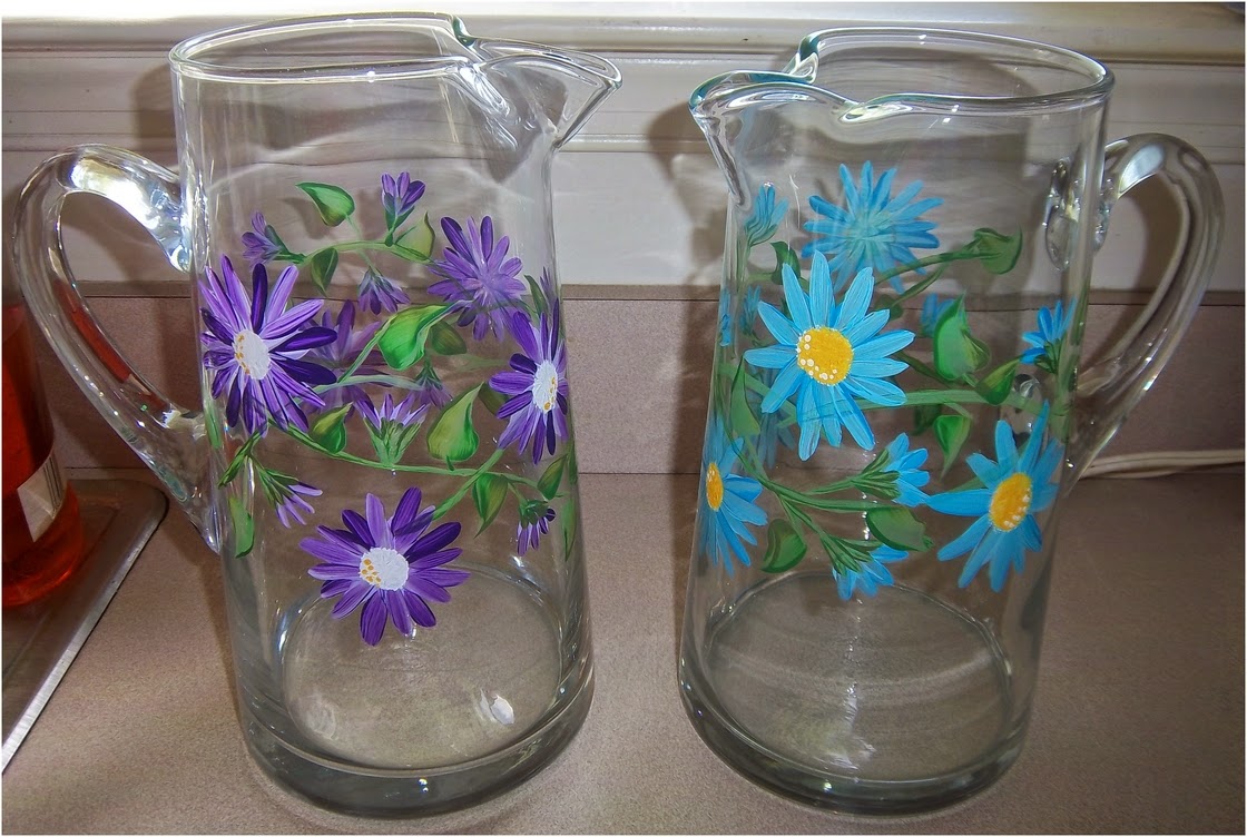 ToniStamps: Happy Mother's Day - cards and painted pitchers!