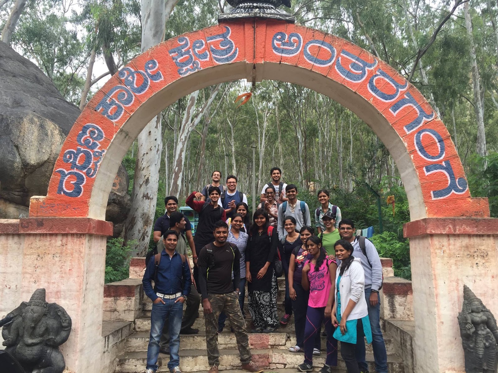 Anthargange cave exploration - Bangalore Trekking Club®