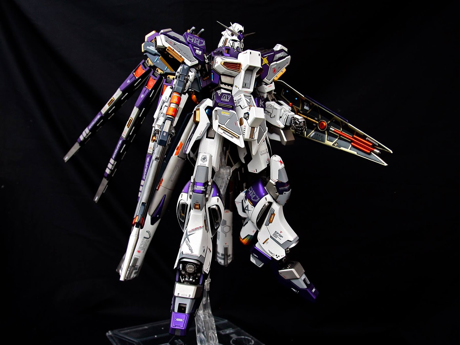 GUNDAM GUY: G-System 1/72 RX-93-v2 HI NU GUNDAM "ANARCHY" - Painted ...