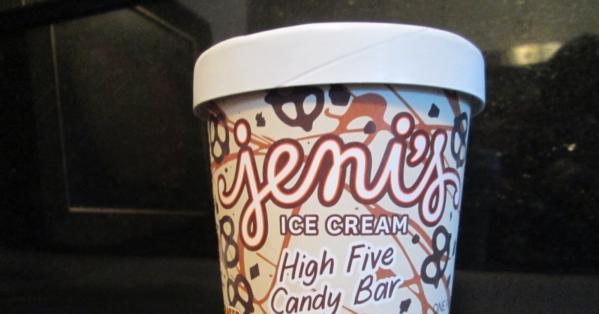 David's Ice Cream Reviews: Jeni's - High Five Candy Bar