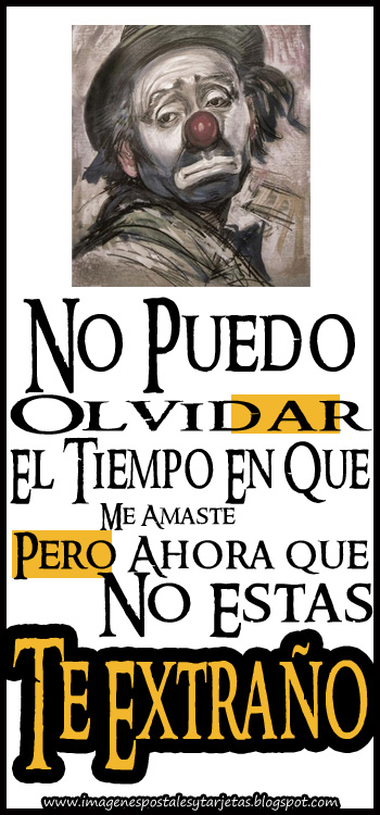 Imagenes de Amor: Te Extraño | Dibujos Infantiles