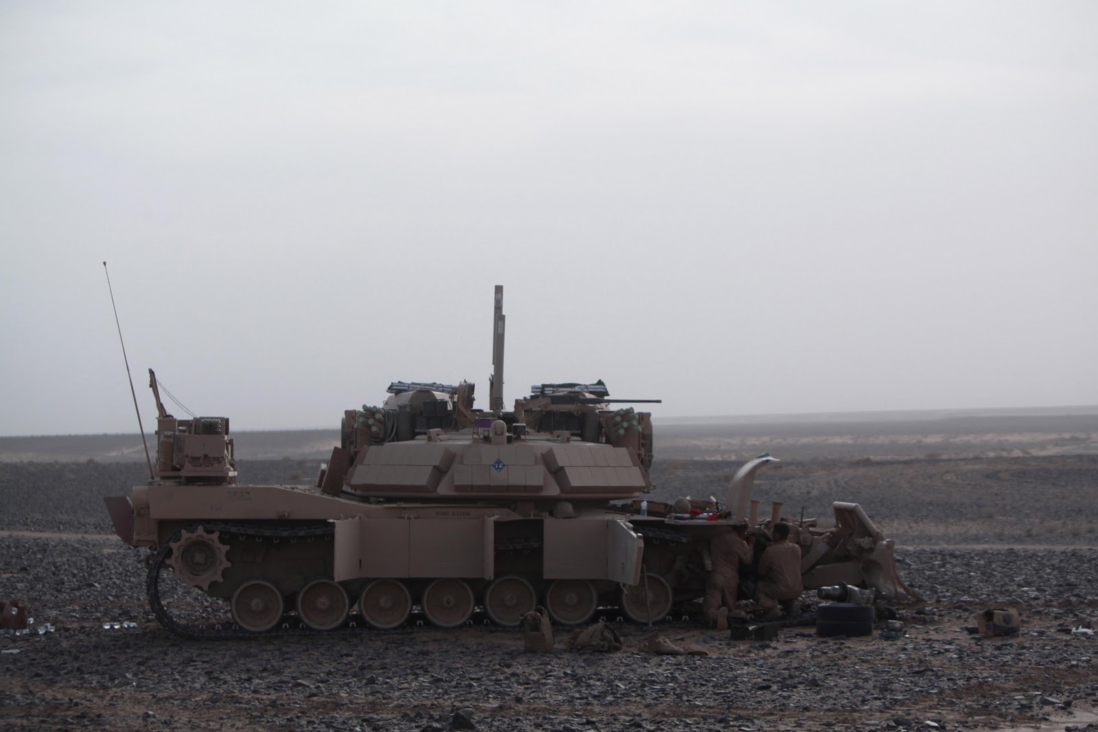 SNAFU!: Assault Breacher Vehicle in action.