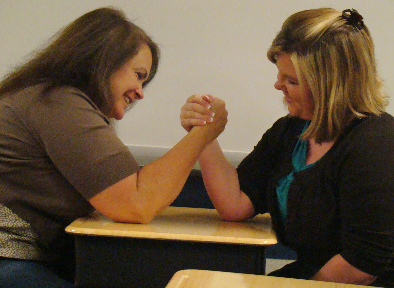 Malcom Class Blog: Fun Fantastic Friday- Arm Wrestling!